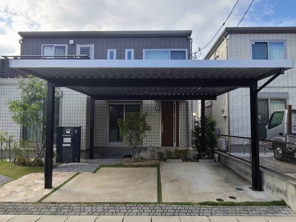 カーポート「G1-R」の施工事例をご紹介 | スタッフblog | Nissho