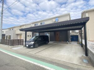 【施工事例】「YKK APジーポート Pro」（折半屋根・3台用） | スタッフblog | Nissho