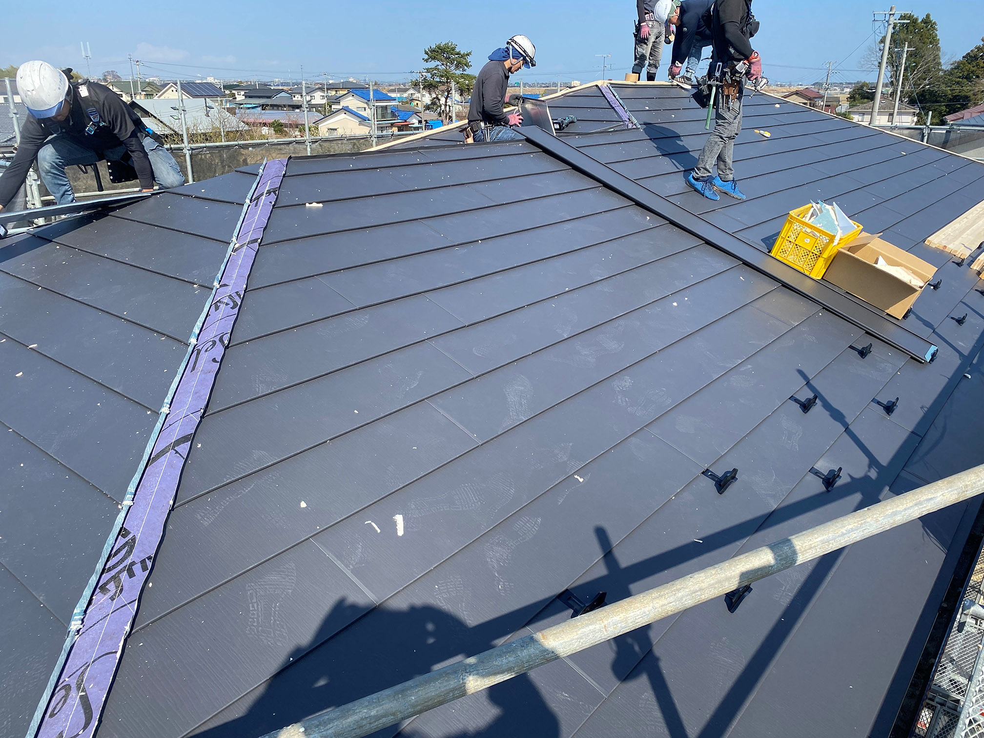 【施工事例】二重張り屋根サイディング工事も、Nisshoへお任せください♪ | スタッフblog | Nissho